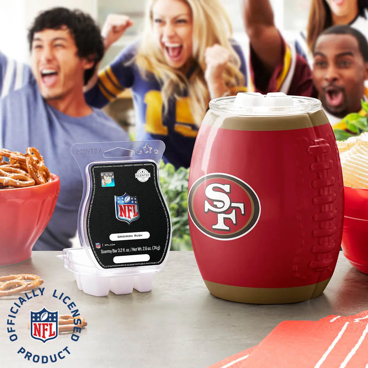 NFL Scentsy Collection - Scentsy Warmers | Incandescent.Scentsy.us