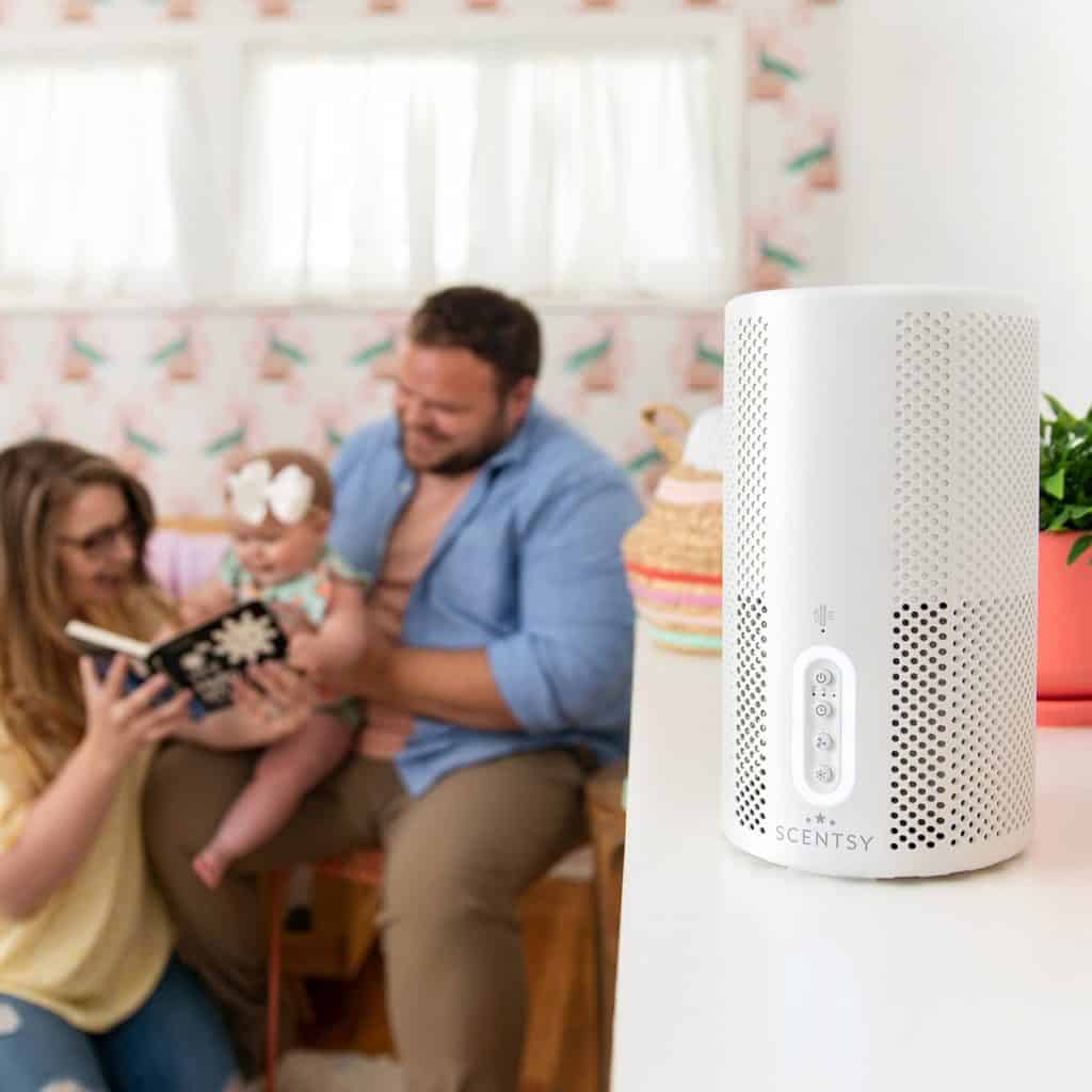 Scentsy Air Purifier - White | HEPA H13 Filter & Fragrance Pods