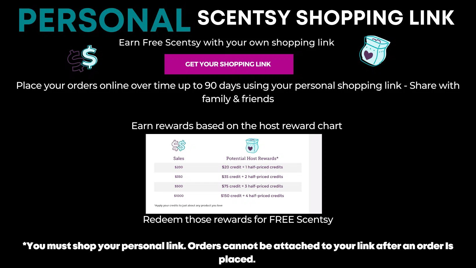 Scentsy Personal Shopping Link | Earn Rewards | Incandescent.Scentsy.us
