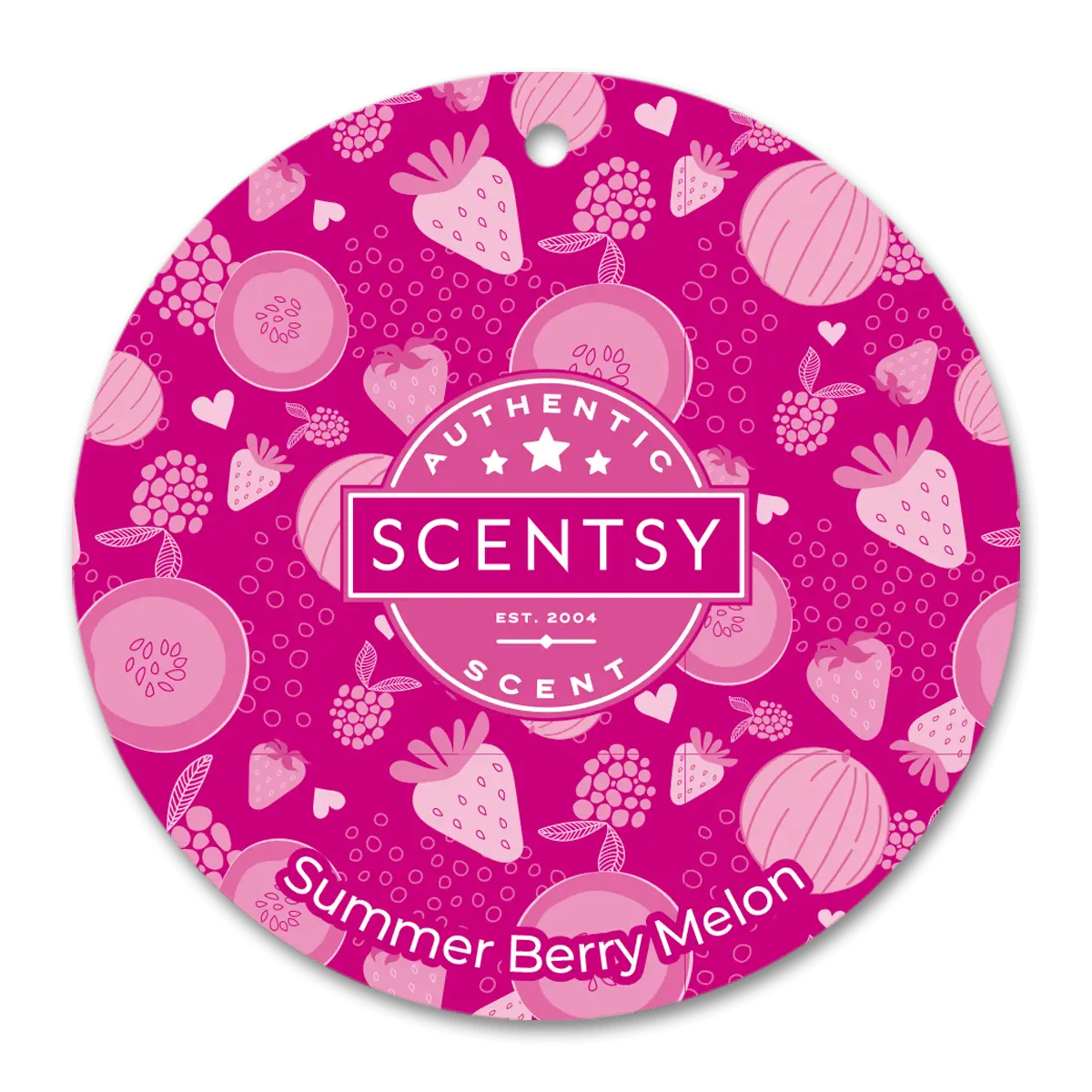 Summer Berry Melon Scentsy Scent Circle