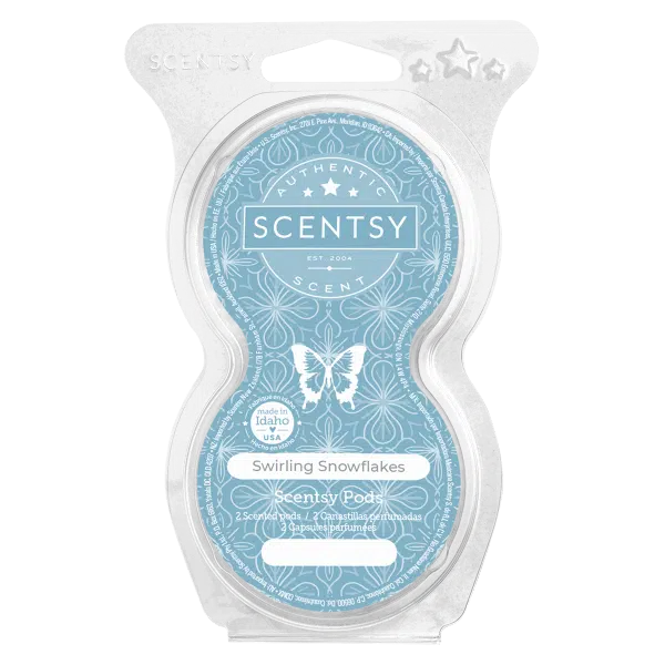 Swirling Snowflakes Scentsy Pods | Incandescent.Scentsy.us