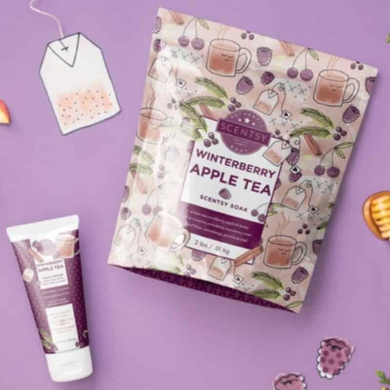 WINTERBERRY APPLE TEA SCENTSY SOAK | Scentsy® Online Store | Scentsy ...