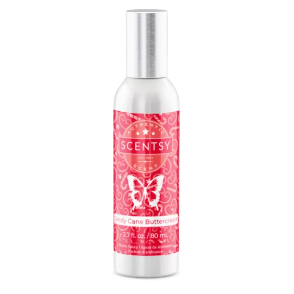 Candy Cane Buttercream Scentsy Room Spray | Incandescent.Scentsy.us