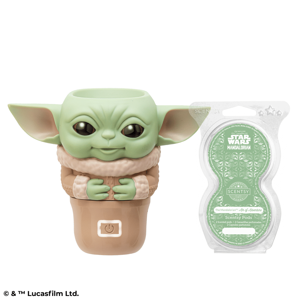 The Child (Grogu) Scentsy Wall Fan Diffuser + Pod | The Mandalorian