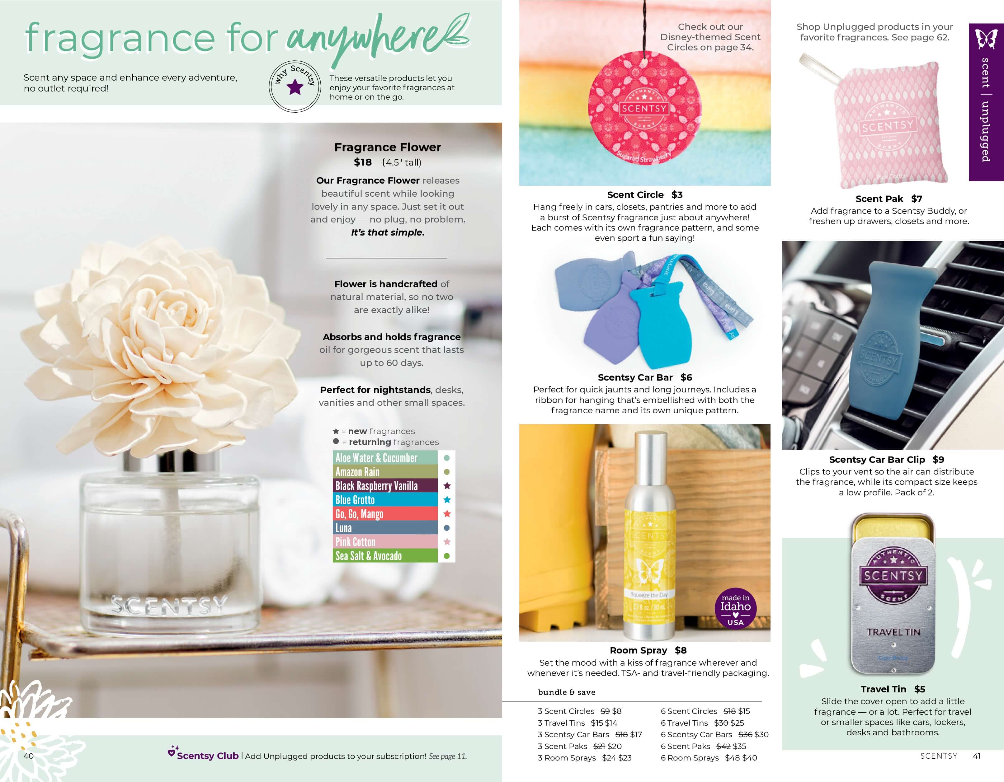 SCENTSY 2020 SPRING SUMMER CATALOG SLIDESHOW | Incandescent.Scentsy.us