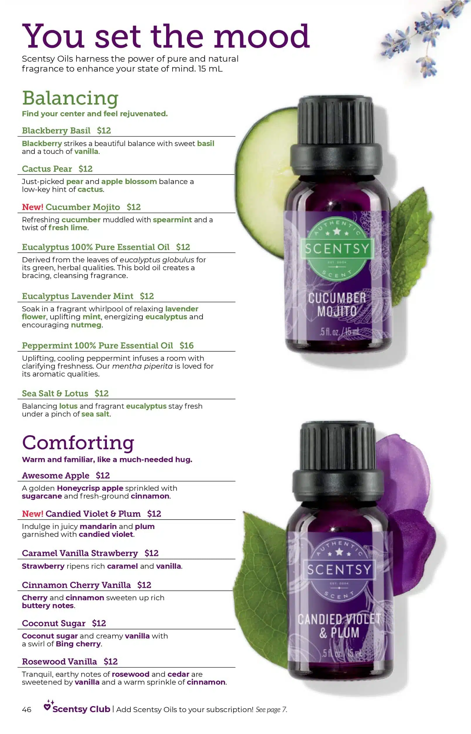 Scentsy Complete Scent List For 2021 Spring Summer | Incandescent ...