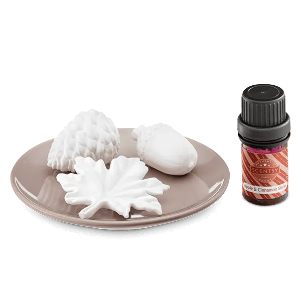 SCENTSY AROMA PORCELAIN | APPLE & CINNAMON STICKS | Incandescent.Scentsy.us