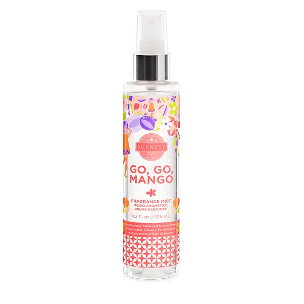 NEW! GO GO MANGO SCENTSY BODY MIST SPRAY | Shop Scentsy | Incandescent ...